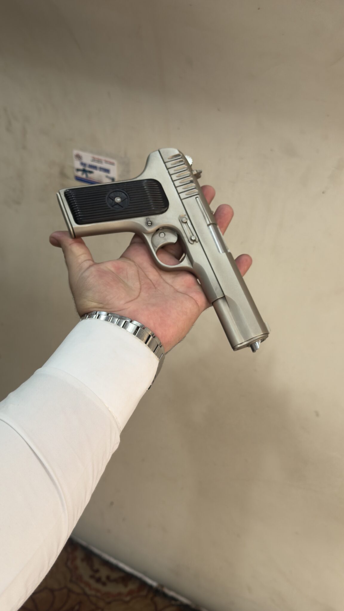 Natural Titanium 30 Bore 7 Shot Pak Made - pakarms.co