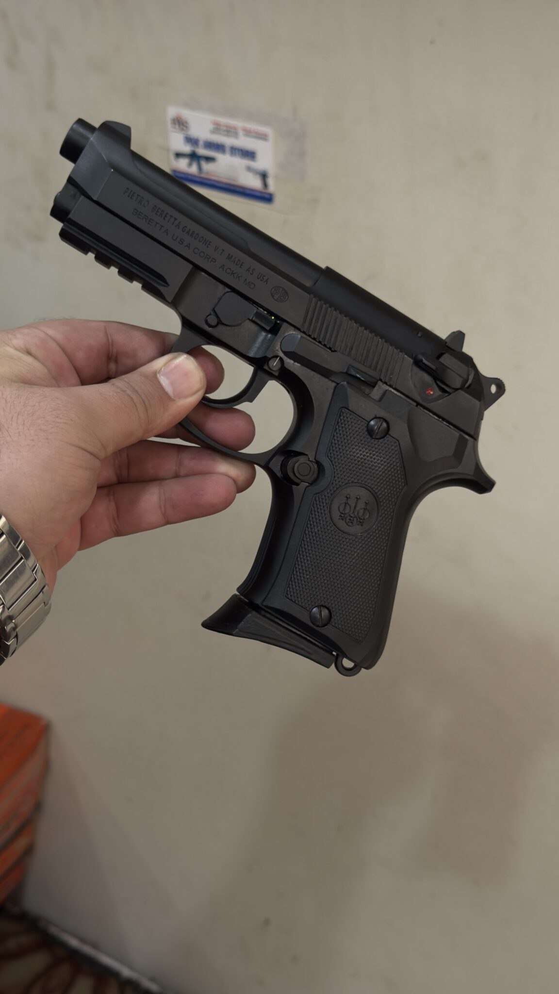 Mini Beretta Compact 9mm 10 Shots - pakarms.co