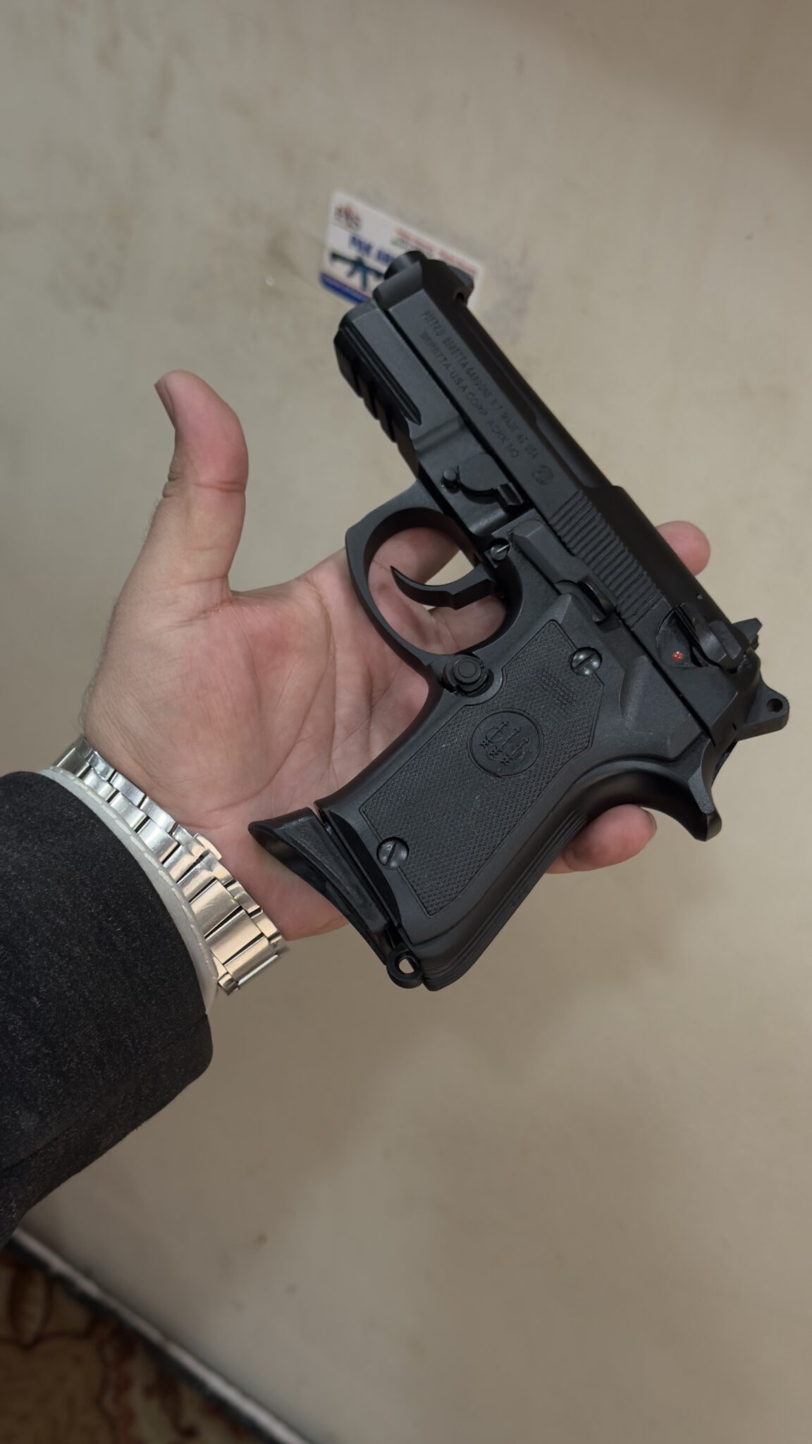Mini Beretta Compact 9mm 10 Shots - pakarms.co