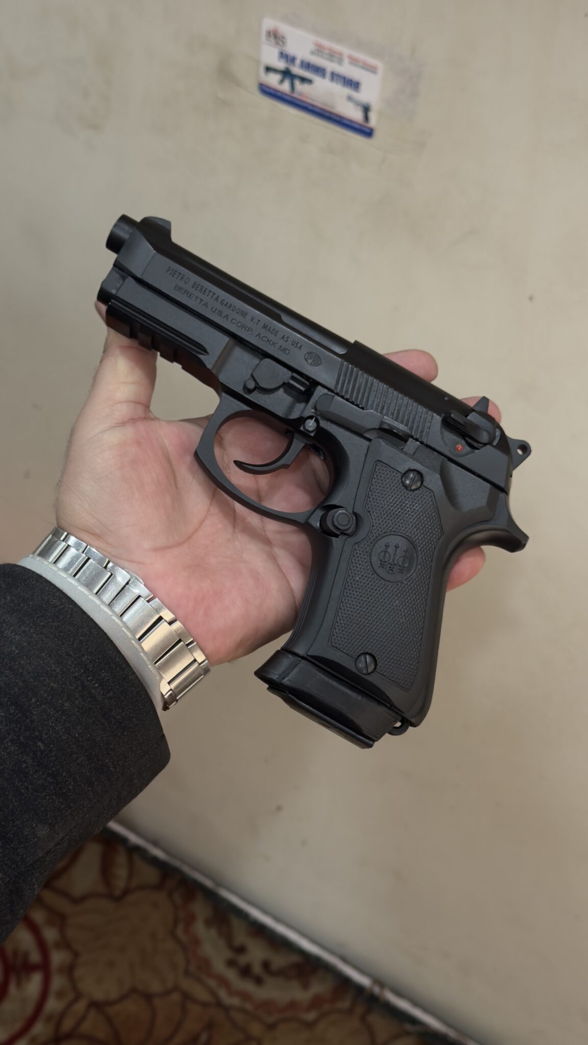 Mini Beretta Compact 9mm 10 Shots - pakarms.co